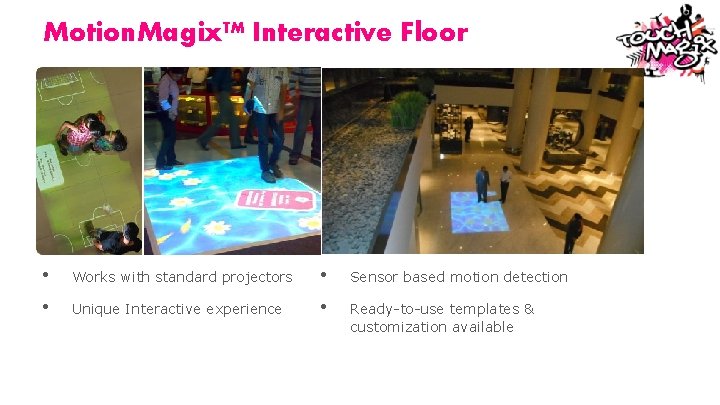 Interactive Media for Employee engagement and recreation About