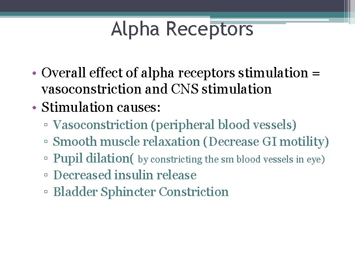 Introduction to Pharmacology Adrenergic Blockers NRSB 311 Nervous