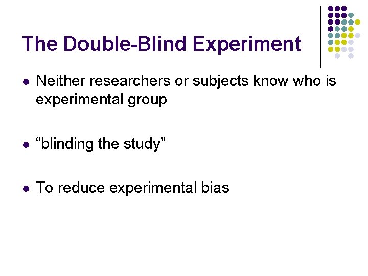 Experimental Research Neuman and Robson Ch 9 Introduction