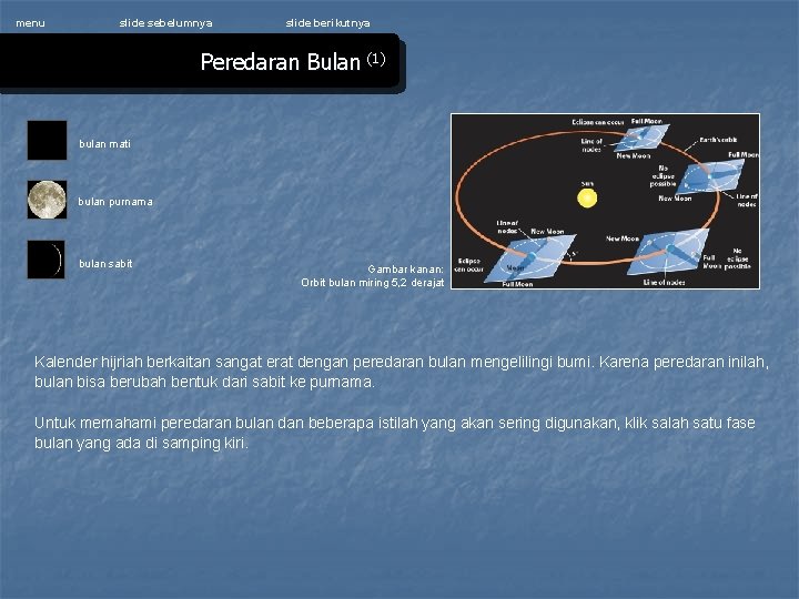 Kalender Hijriah Pengantar Regularitas alam Kalender matahari dan