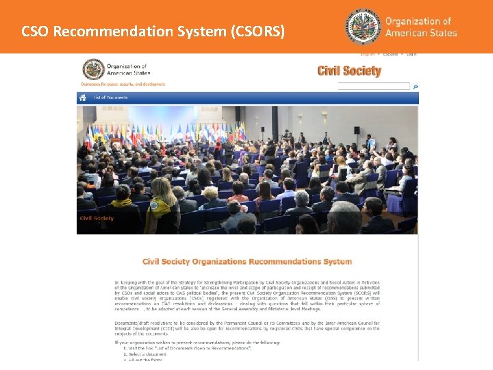 Activities carried out to facilitate the participation of