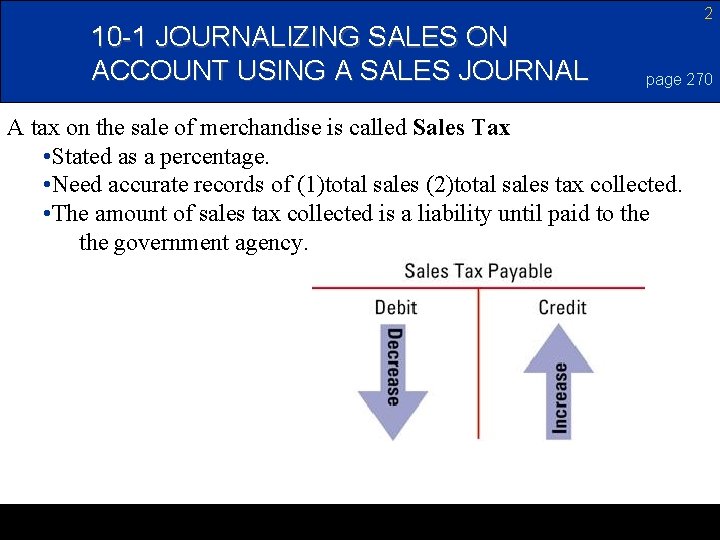 CHAPTER 10 Journalizing Sales Cash Receipts Using Special