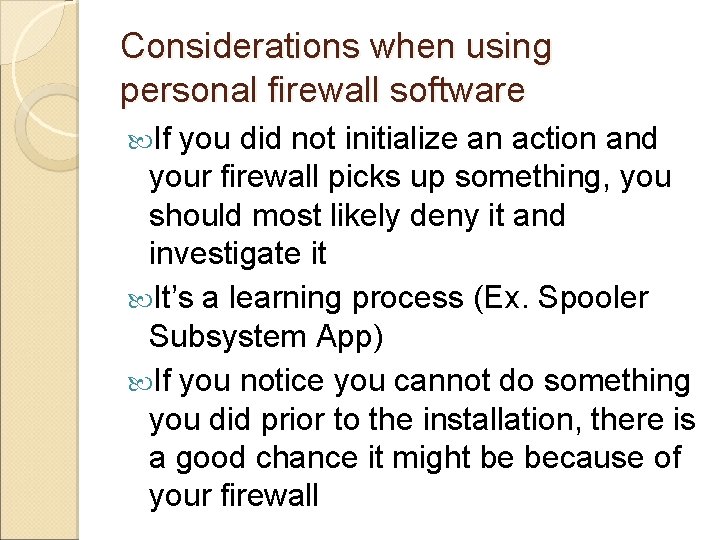 Introduction to Firewalls What is a Firewall A