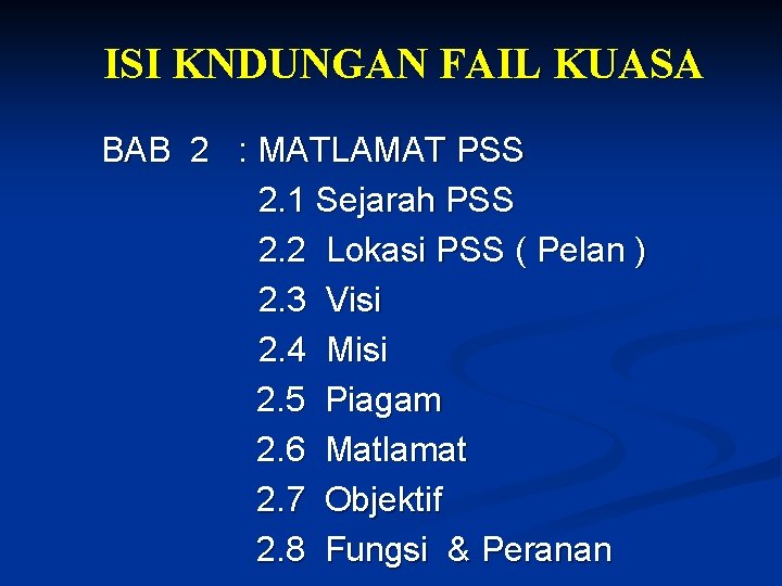 FAIL KUASA PUSAT SUMBER SEKOLAH Oleh Unit Pengurusan