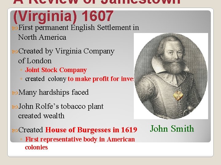 Englands Early Settlement of Virginia Roanoke and Jamestown
