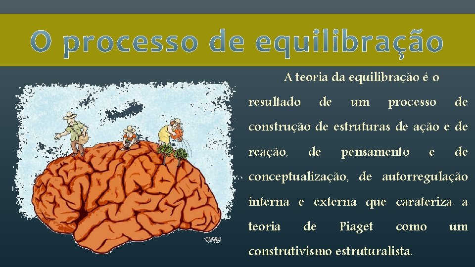 Neste trabalho vamos abordar Jean Piaget falar da