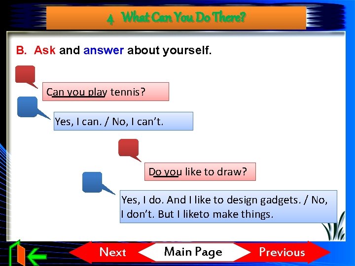 4 What Can You Do There 1 Listen