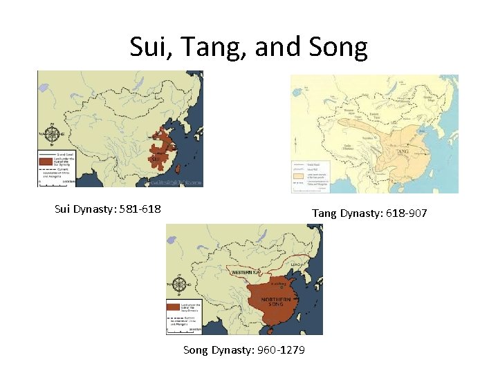 Cornell Notes 5 1 China Under the Sui