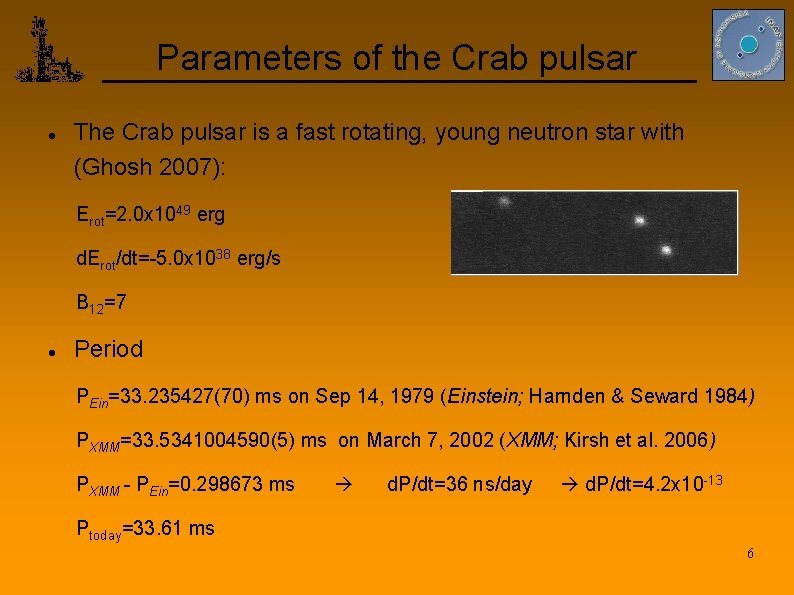 An Aqueye view of the Crab Pulsar L