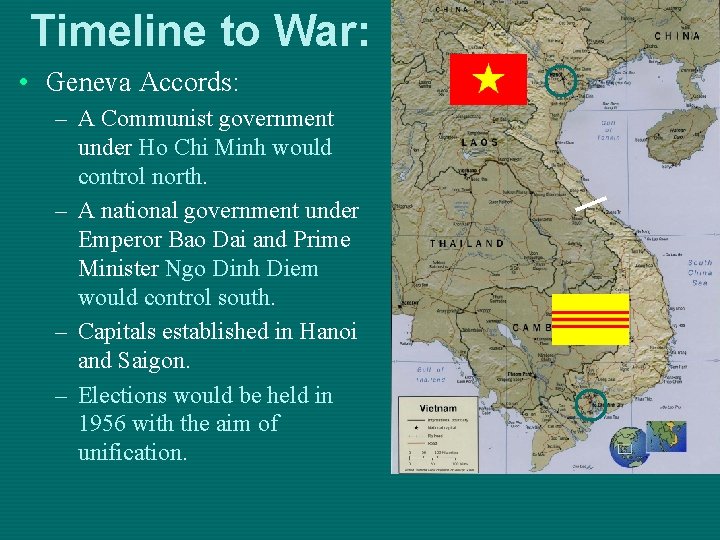 Where is Vietnam VIETNAM BEFORE THE WAR Under