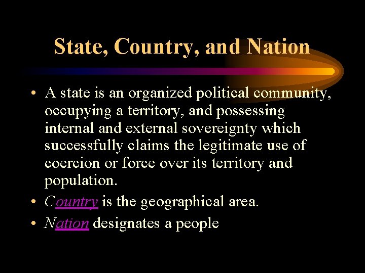 Fundamentals of Political Science Dr Sujian Guo Professor