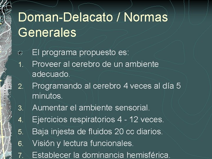 METODO DomanDelacato Metodologa De las teorias del neurocirujano