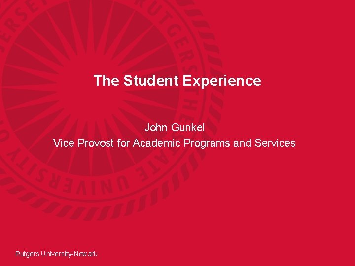 Where Opportunity Meets Excellence Strategic Plan Implementation Update