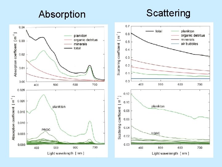 OCEAN OPTICS SCIENCE IN SUPPORT OF QUANTITATIVE IMAGING