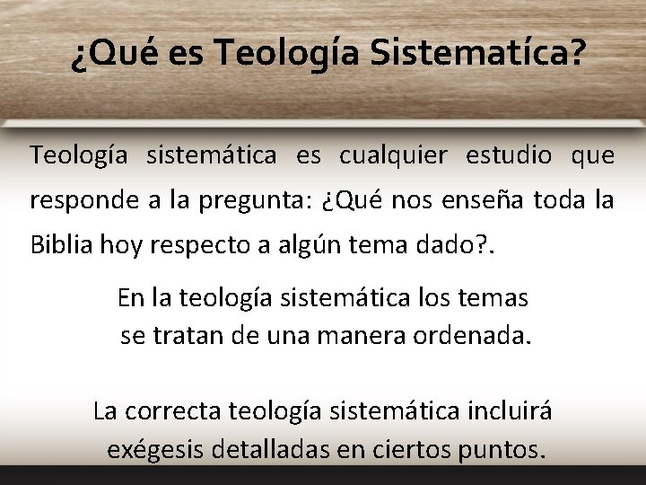 SEMINARIO DE TEOLOGA 1 INTRODUCCION A LA TEOLOGA