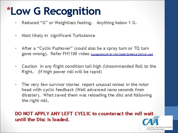 MAST BUMPING ANDY MCKAY AVIATION EXAMINER NZHA JULY