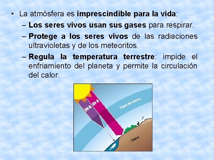 TEMA 2 TIEMPO Y CLIMA 1 La atmsfera