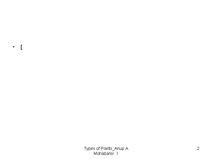 Classification of Different types of Plant Machinery machine