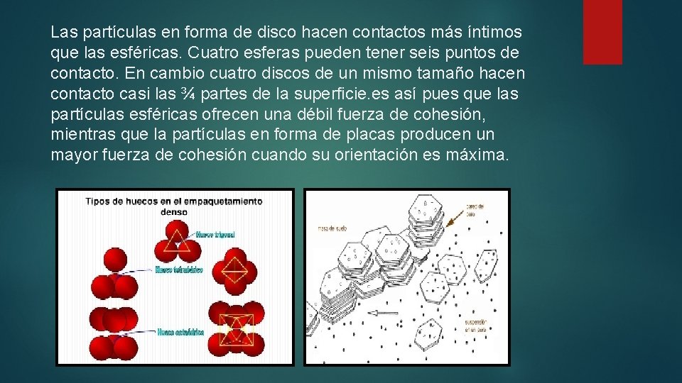 CARACTERES DE LA FASE DISPERSA 1 TAMAO NATURALEZA