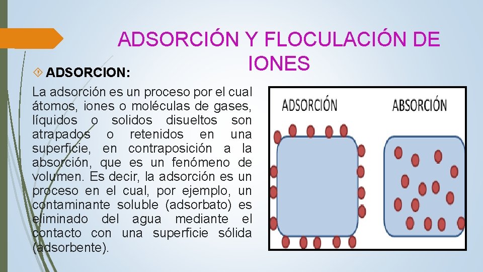 CARACTERES DE LA FASE DISPERSA 1 TAMAO NATURALEZA