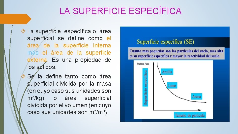 CARACTERES DE LA FASE DISPERSA 1 TAMAO NATURALEZA