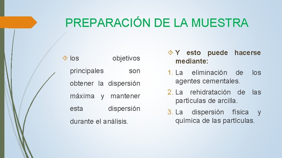 CARACTERES DE LA FASE DISPERSA 1 TAMAO NATURALEZA