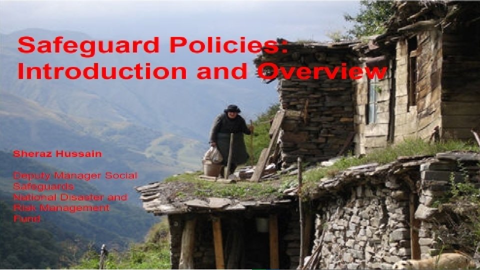 Social Safeguards Procedures and approaches that can help