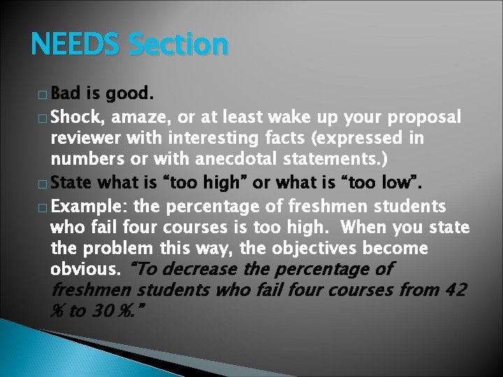 How to Write a Fundable Program Proposal This