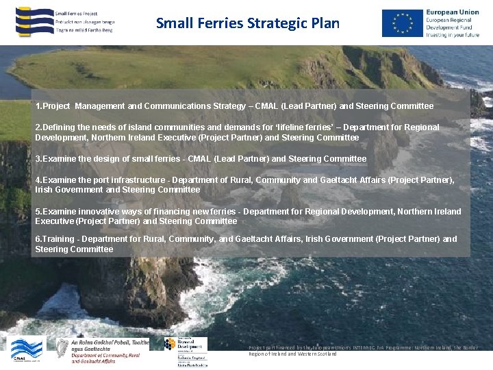 Small Ferries Strategic Plan The Small Ferries Project
