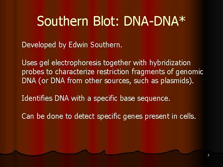 Northern Southern Hybridization Avalon Garcia 02 20 04