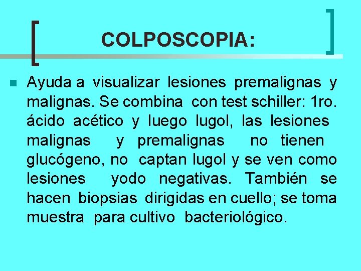 MEDIOS DIAGNOSTICOS EN GINECOLOGIA Y OBSTETRICIA DR FRANCISCO
