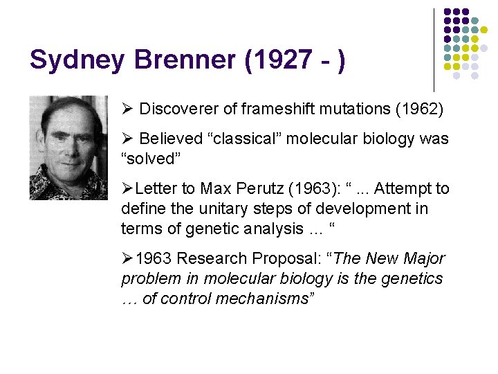 The Genetics of Caenorthabditis Elegans Brenner 1974 Lecture