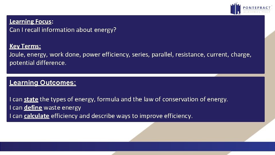 Planner Please have your planner open on todays