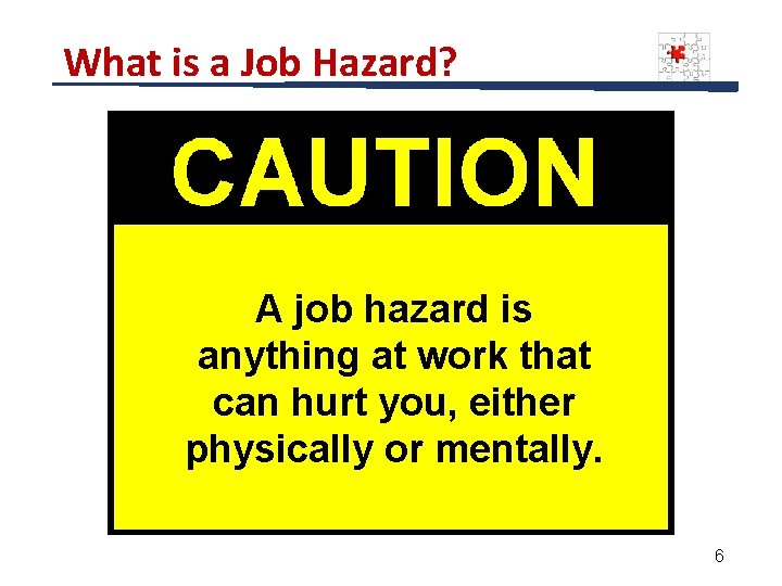 Safe At Work Workplace Safety for Young Workers