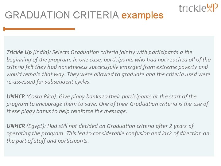 What is the Graduation Approach The Graduation Approach