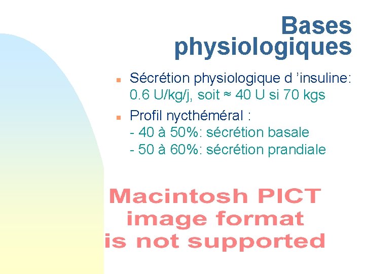 Linsulinothrapie Insulinothrapie conventionnelle Insulinothrapie ...