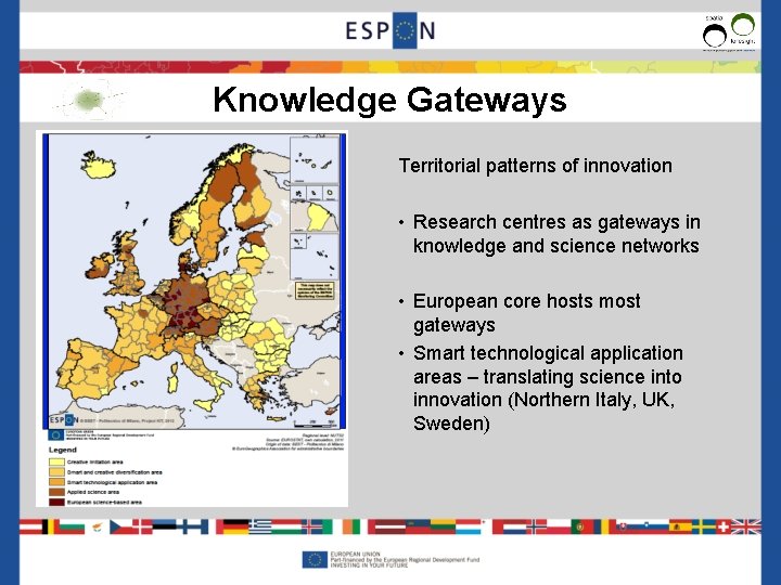 Potentials to strengthen Europes gateway cities and regions