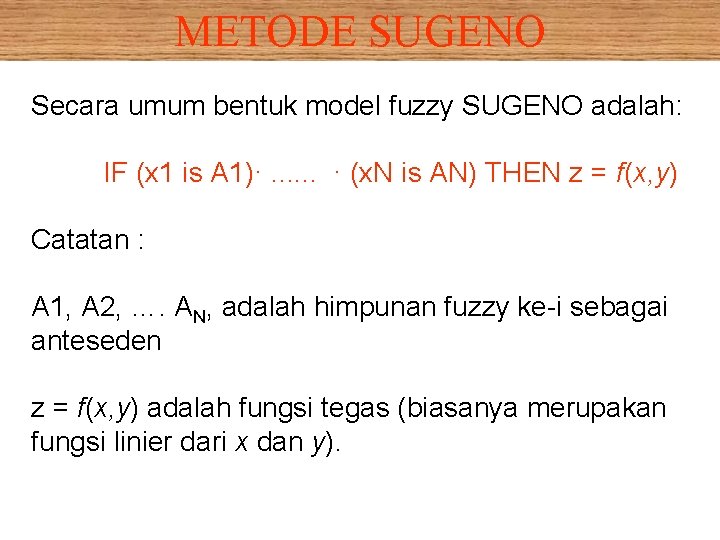 KECERDASAN BUATAN LOGIKA FUZZY Fuzzy Logic Edy Mulyanto