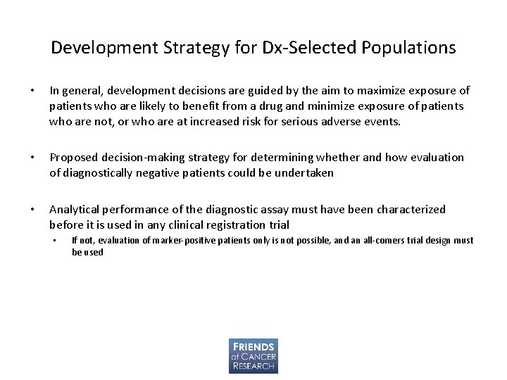 A Blueprint to Develop a Companion Diagnostic Assay