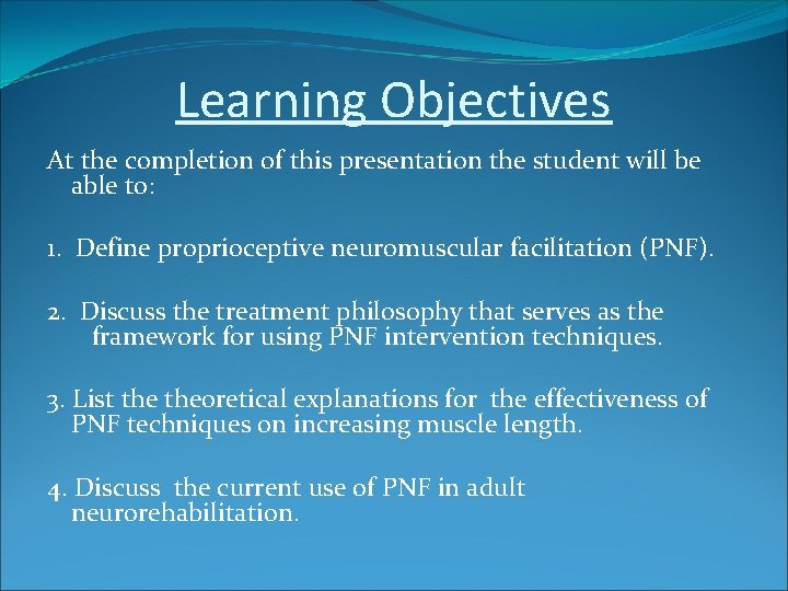 Proprioceptive Neuromuscular Facilitation In Adult Neurorehabilitation ...