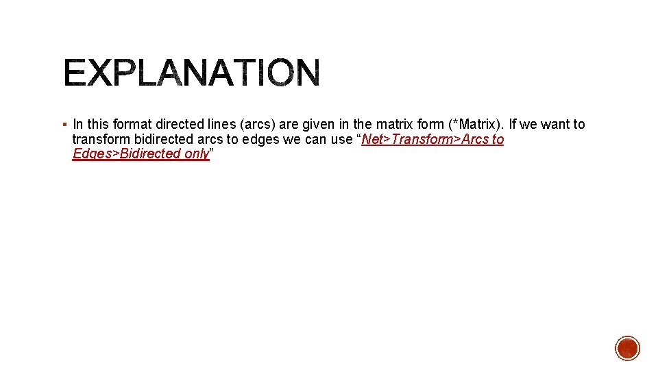 Tutorial 3 Pajek basics Qi YU Getting started