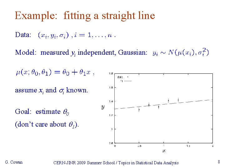 Topics in Statistical Data Analysis for HEP Lecture