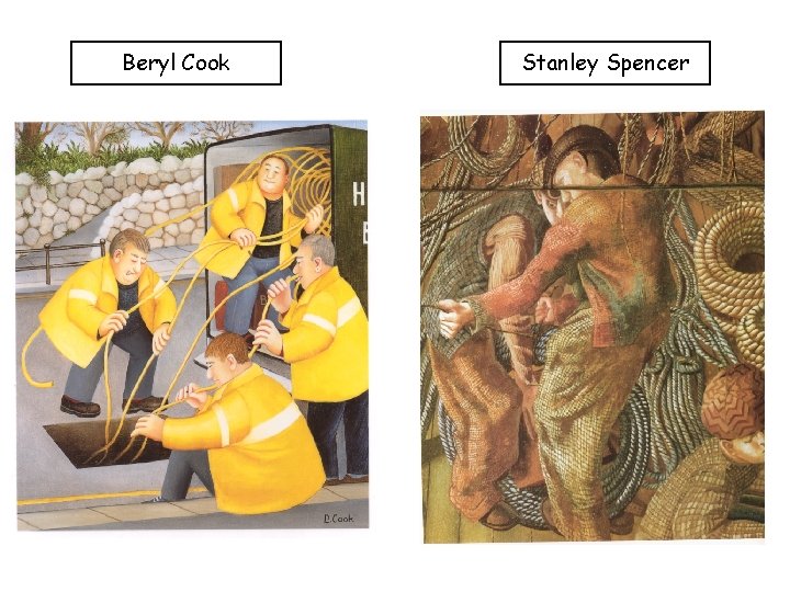 Beryl Cook Stanley Spencer Beryl Cook The Lady
