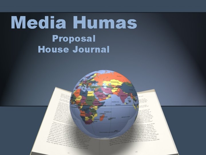 Media Humas Proposal House Journal Proposal Definisi Fungsi