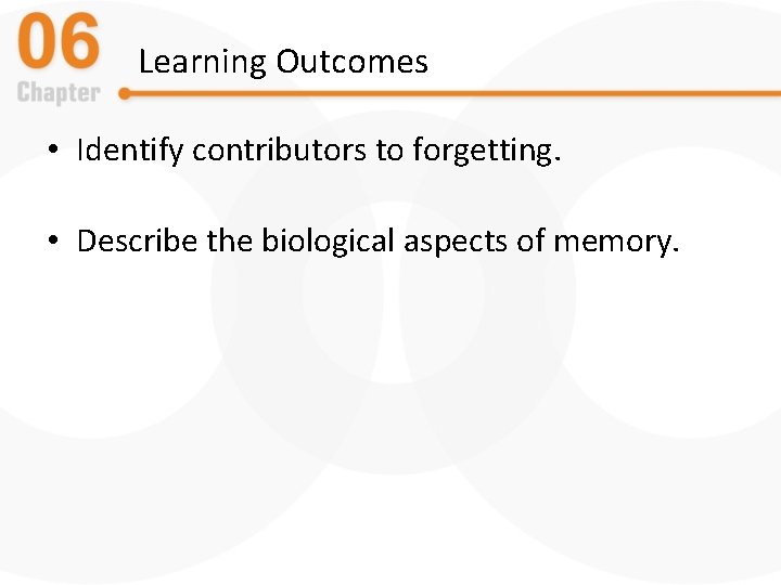 Chapter 6 Memory Remembrance of Things Past and