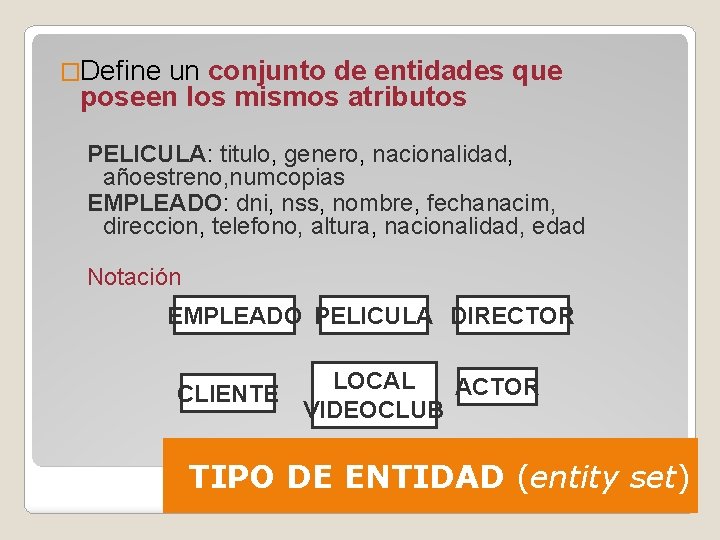 1 3 MODELO ENTIDAD RELACION EXTENDIDO Profa Vianey