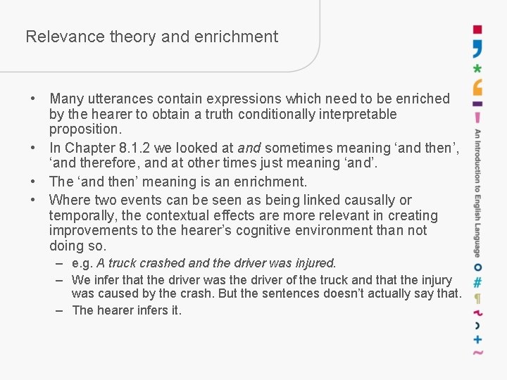 Explaining pragmatic inference Kuiper and Allan 9 2