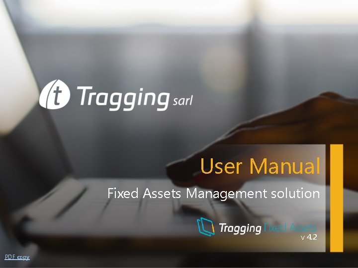 User Manual Fixed Assets Management solution v 4