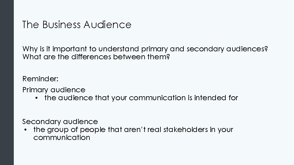 Business Communication Skills for Managers Module 1 Communicating