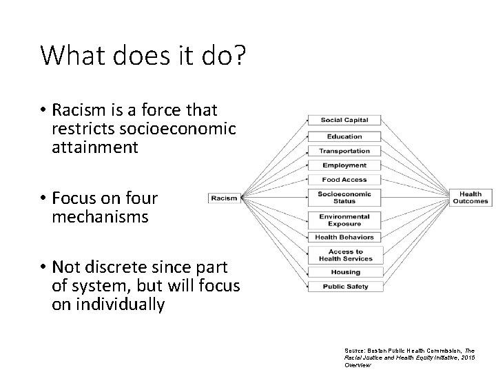 Race and Ethnicity as Social Determinants of Health